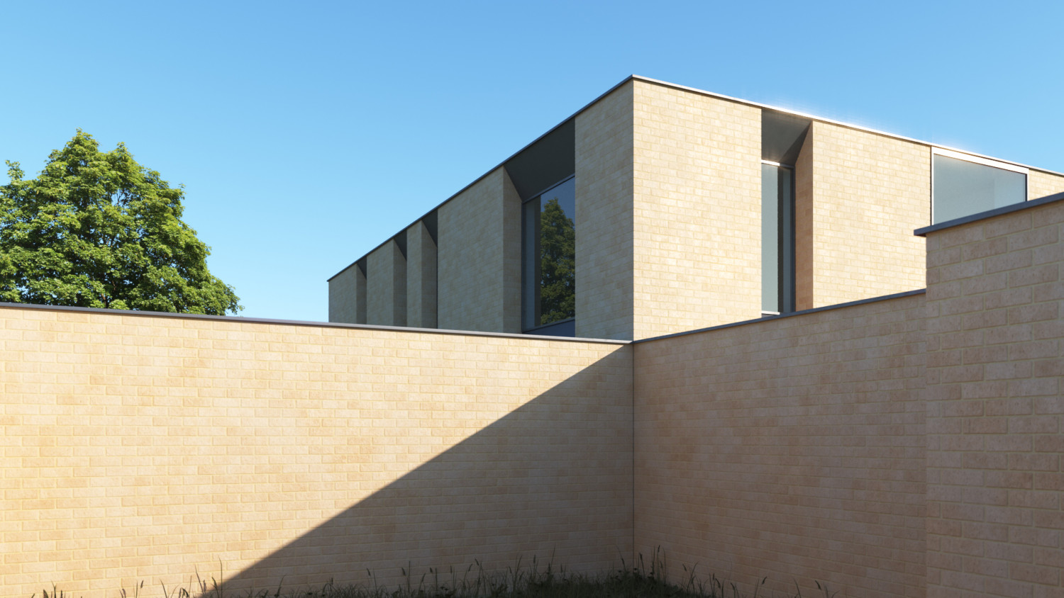 Cream Austral Brick Texture